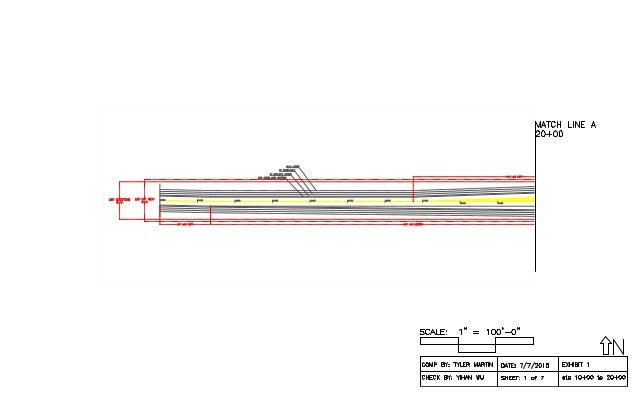 AutoCAD Drawing (Transportation Planning and Design)