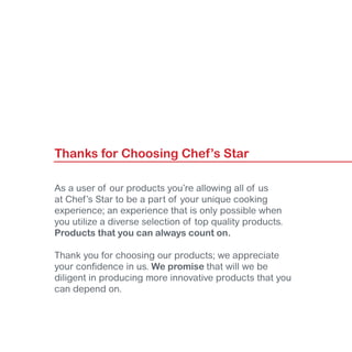 Chef Star brochure | PDF