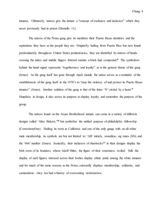 Prison Tattoos | DOCX