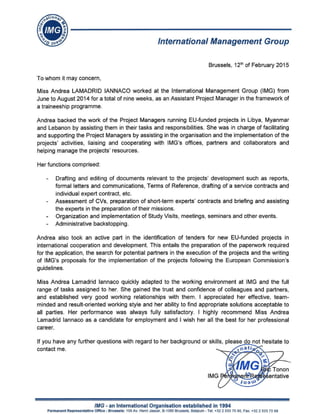 Recommendation Letter, IMG | PDF