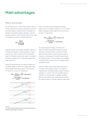 LIDAR cinemometers for detecting speed limit violations | PDF