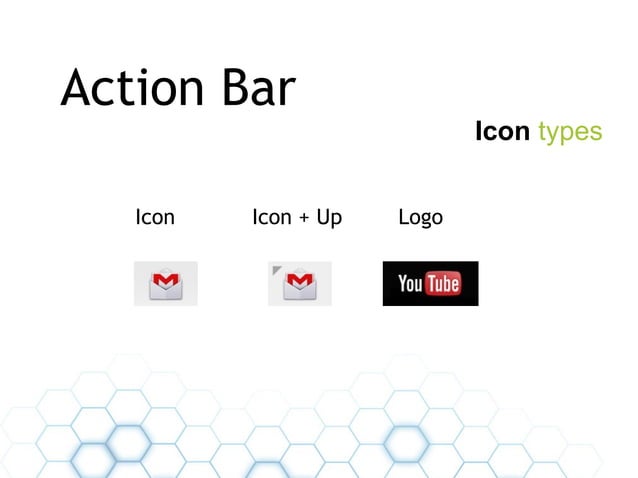 Honeycomb UI Patterns | PPT
