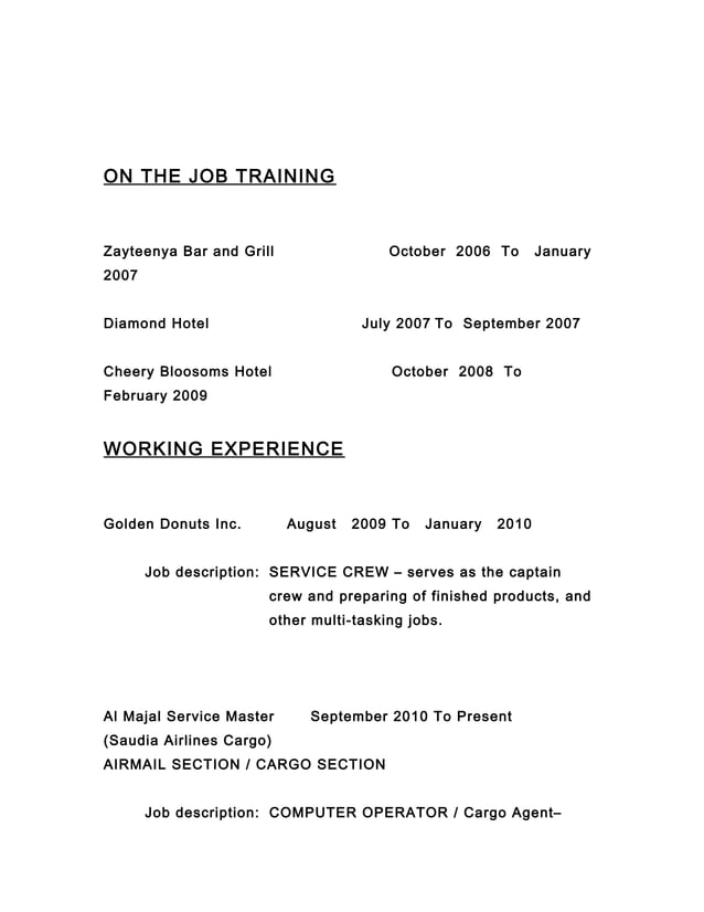 NEW CV REY TAN | DOC