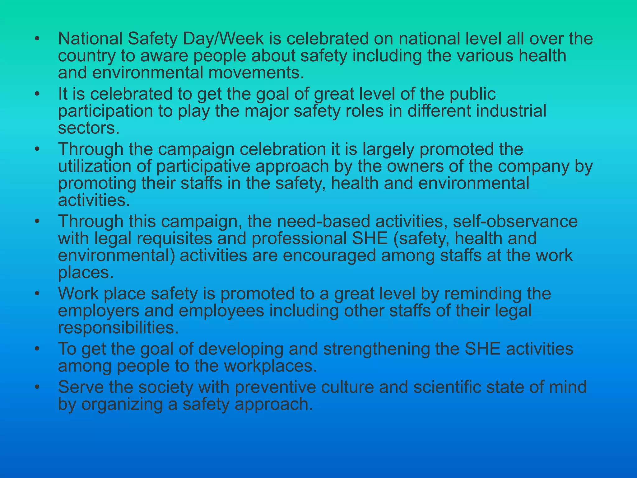 Happy National Safety Day | PDF