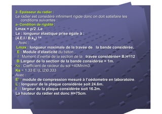 methodes-de-calcul-de-radiers | PDF