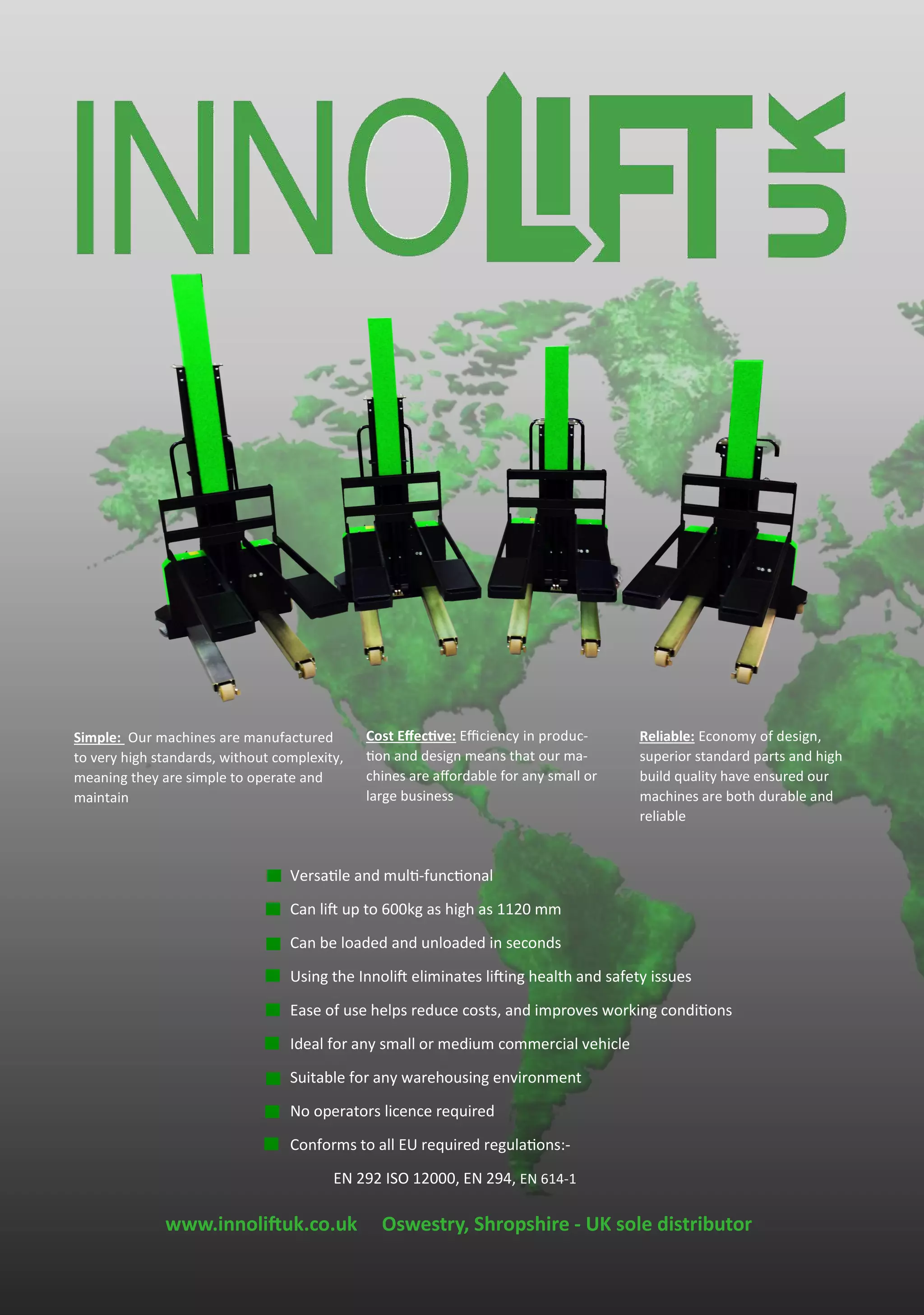 Innolift UK Brochure 2016 | PDF