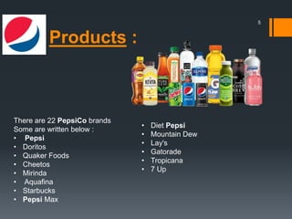 Pepsi Company | PPTX