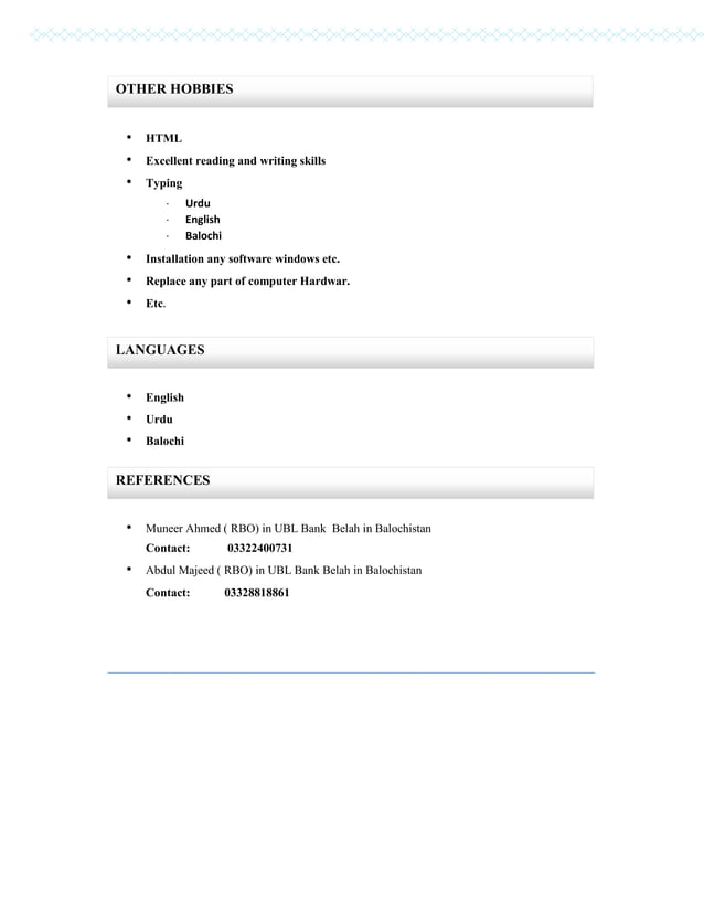 CV MCS A onecity addresss | PDF | Islam | Religion & Spirituality