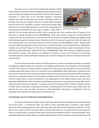 Sustainable Port Development | PDF