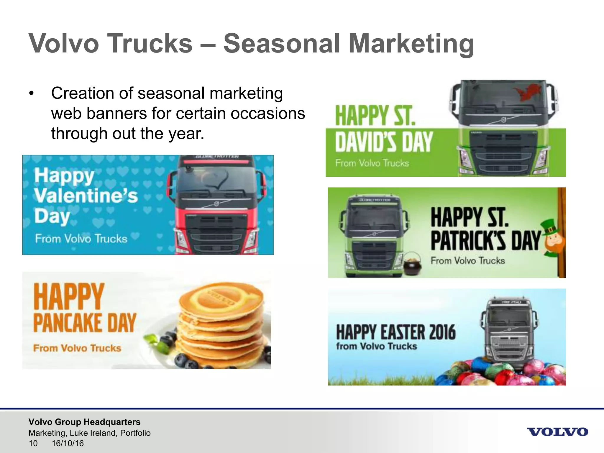 Volvo Group Portfolio | PPTX