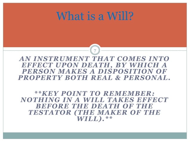 Understanding Wills, Trusts & Estate Planning | PPT