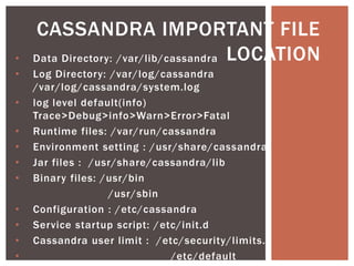 Cassandra Configuration | PPT