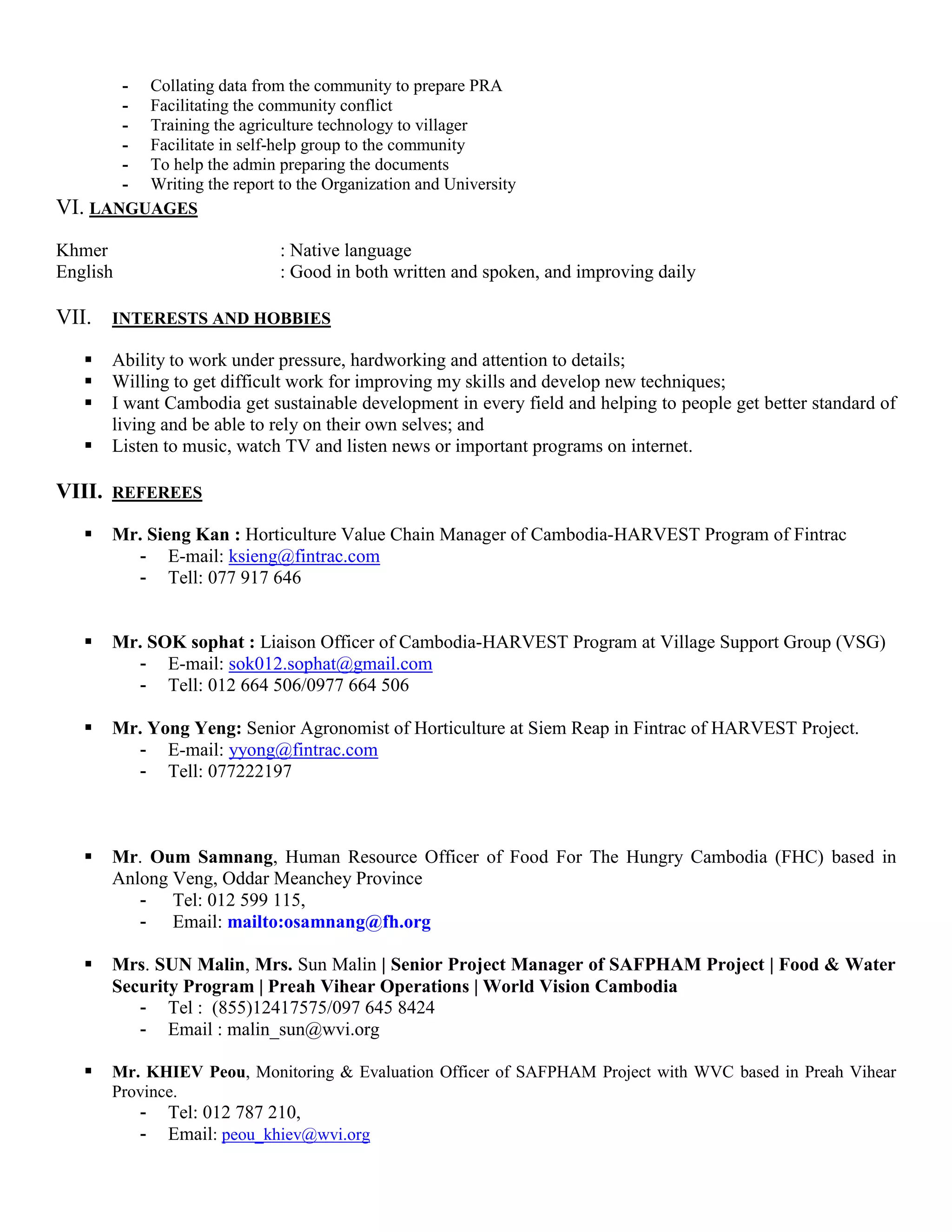 2. SOVANNTHA-Application | PDF