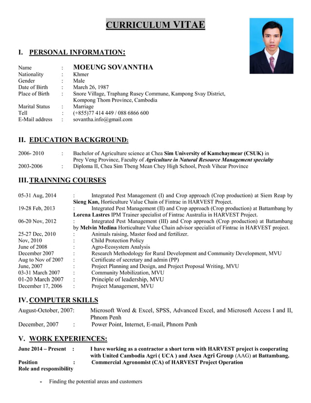 2. SOVANNTHA-Application | PDF