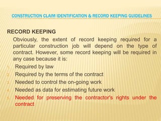 Contracts & Claims Management Workshop (Session-1) | PPTX