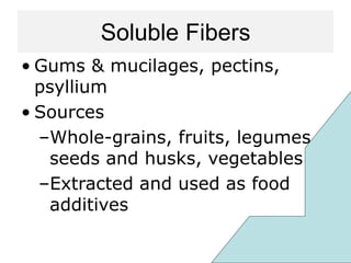 Presentation about carbohydrates sugars and starch | PPT