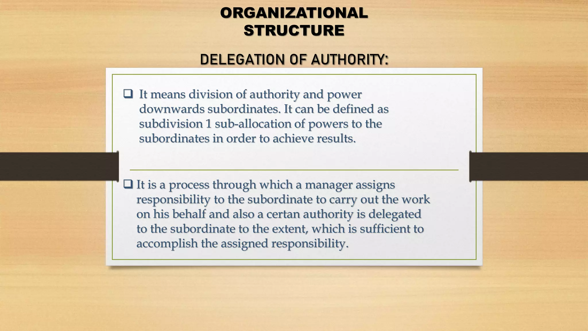 Organizational structure and its Culture | PDF