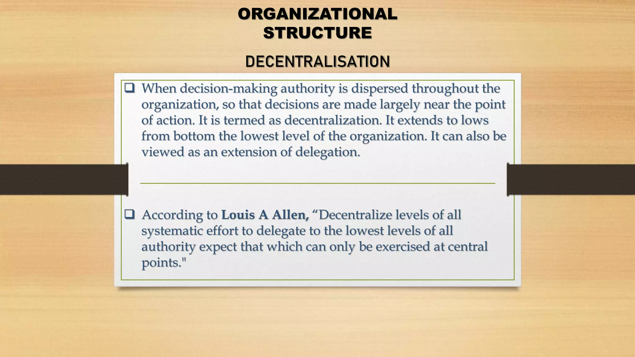 Organizational structure and its Culture | PDF