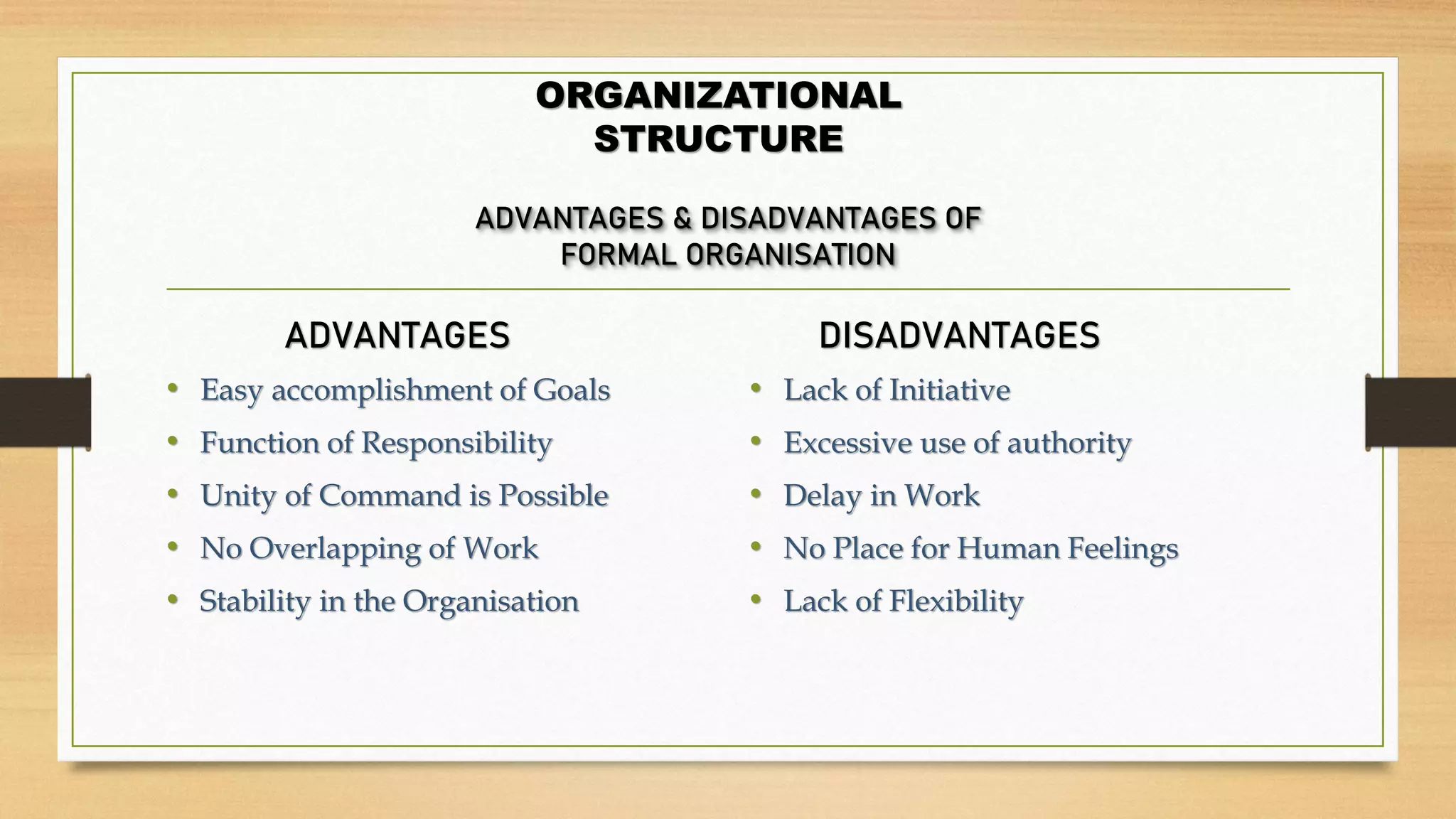 Organizational structure and its Culture | PDF