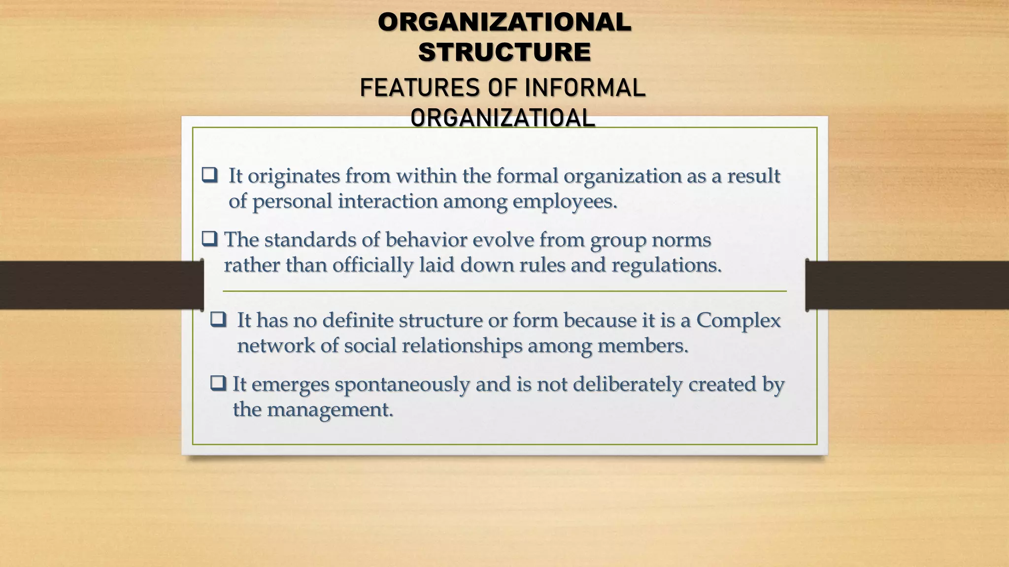 Organizational structure and its Culture | PDF