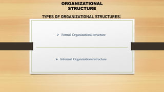 Organizational structure and its Culture | PDF