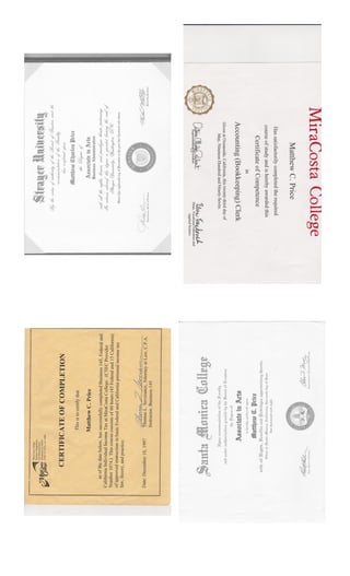 Degrees and Certificates (2) | PDF