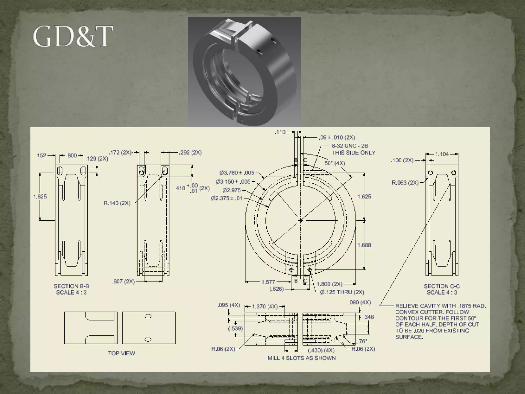 Examples of Drawings and Part Models | PDF
