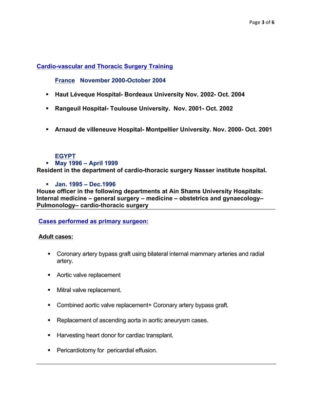 Dr.Moataz AYMAN CV 2015 | PDF