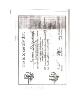 Jass Teaching character references | DOCX