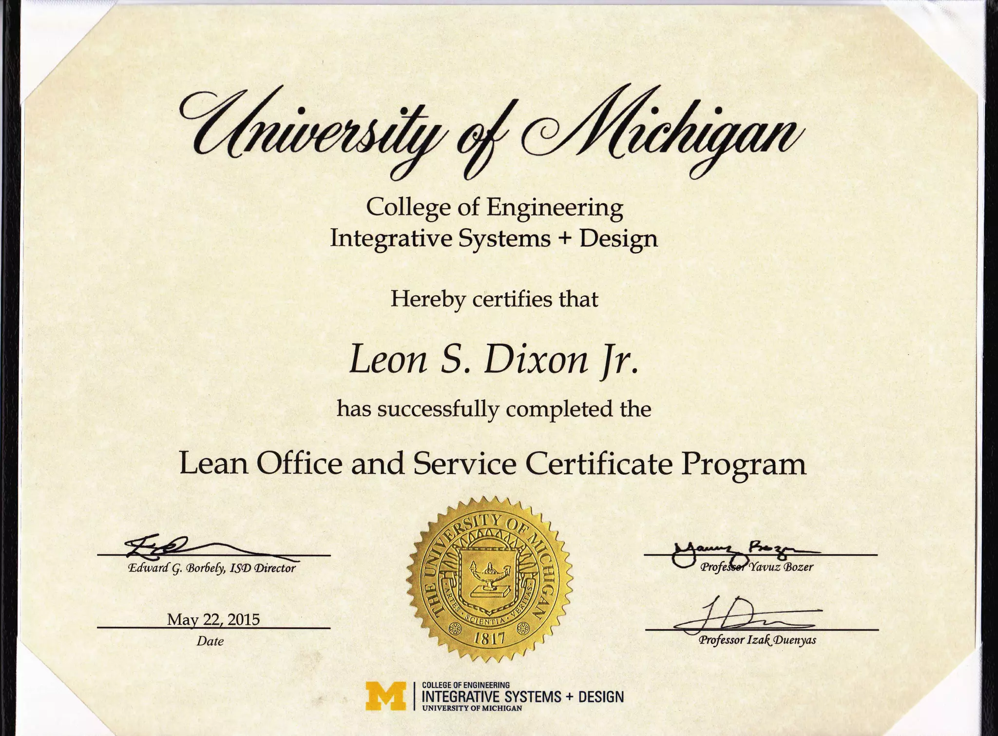 Lean Certification | PDF