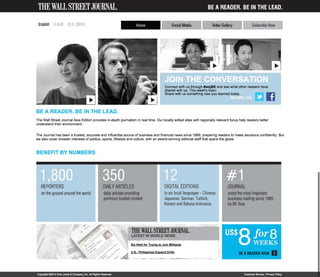 Be A Reader Landing Page | PPT