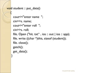 cpp-file-handling | PPT | Programming Languages | Computing