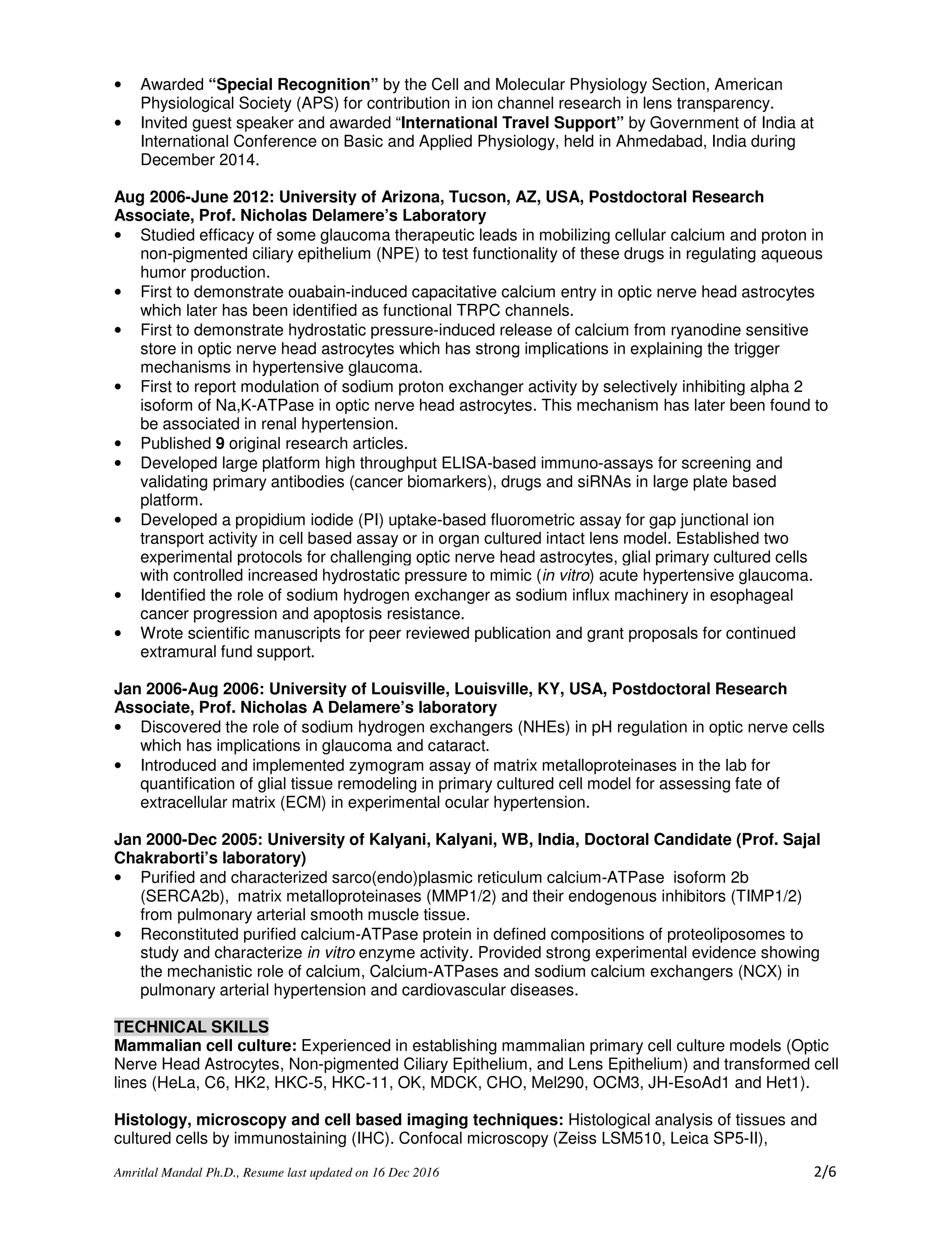 Mandal_Resume LinkedIn | PDF