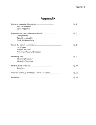 Completed Appendix | PDF