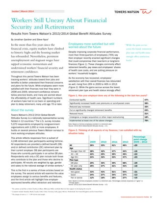 Towers-Watson-Insider-Workers-Still-Uneasy-About-Financial | PDF