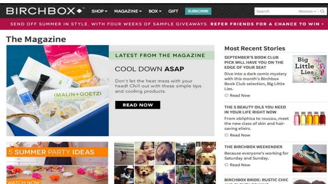 99 Amazing Content Marketing Hub Examples | PPT