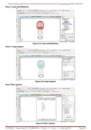 Analysis and Design of Intz Water Tank by Using Staad Pro | PDF