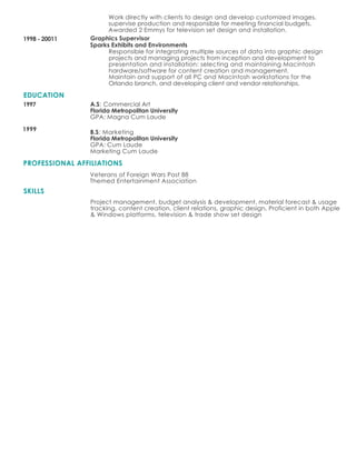 Reinaldo Montero 2016 Resume | PDF | Business | Business and Finance