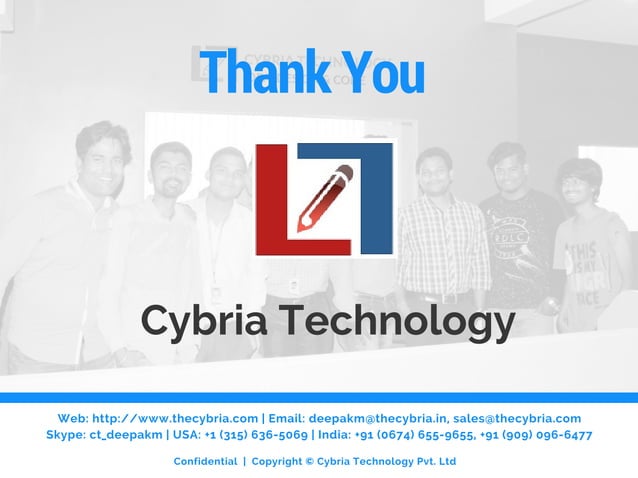 Presentation - Cybria | PPT