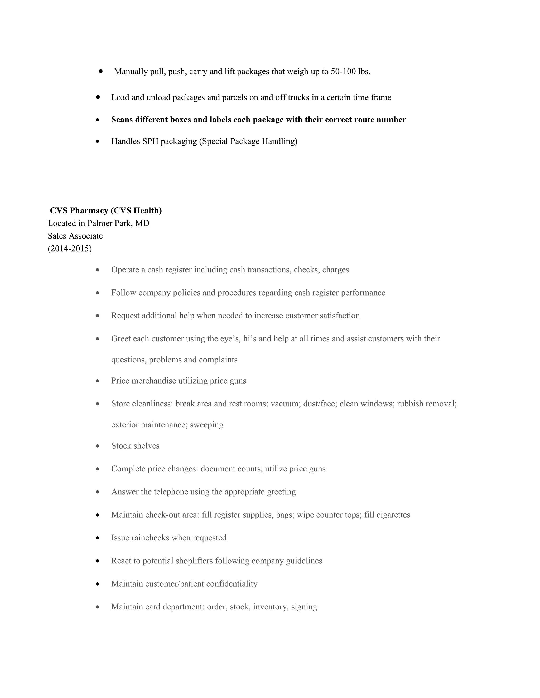 folasade resume 3 | DOC