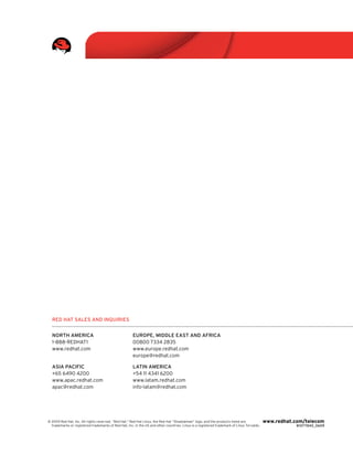 Red Hat - Telco | PDF