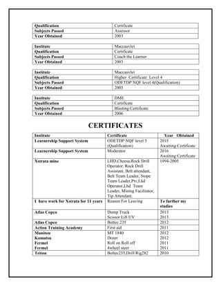 Sam cv.odt 2 | PDF