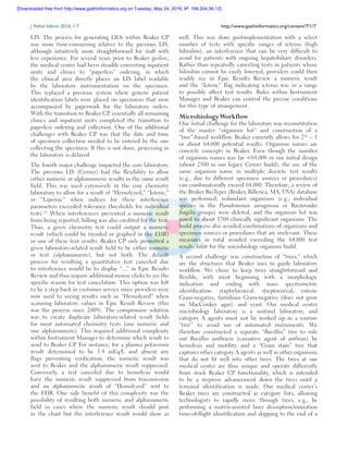 Implementation of Epic Beaker Clinical Pathology at an academic medical ...