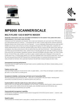 mp6000-spec-sheet-en | PDF | Operating Systems | Computer Software and ...