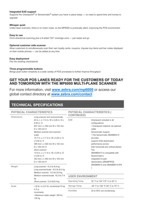 mp6000-spec-sheet-en | PDF | Operating Systems | Computer Software and ...