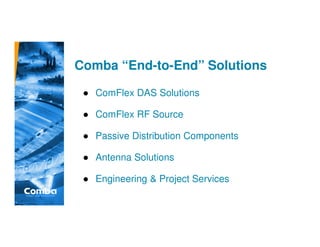 Comba NA Enterprise Full PPT KG | PPT