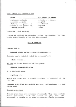 SSAdaP 1989 DECUS Europe Symposium Jan Holy | PDF | Programming ...