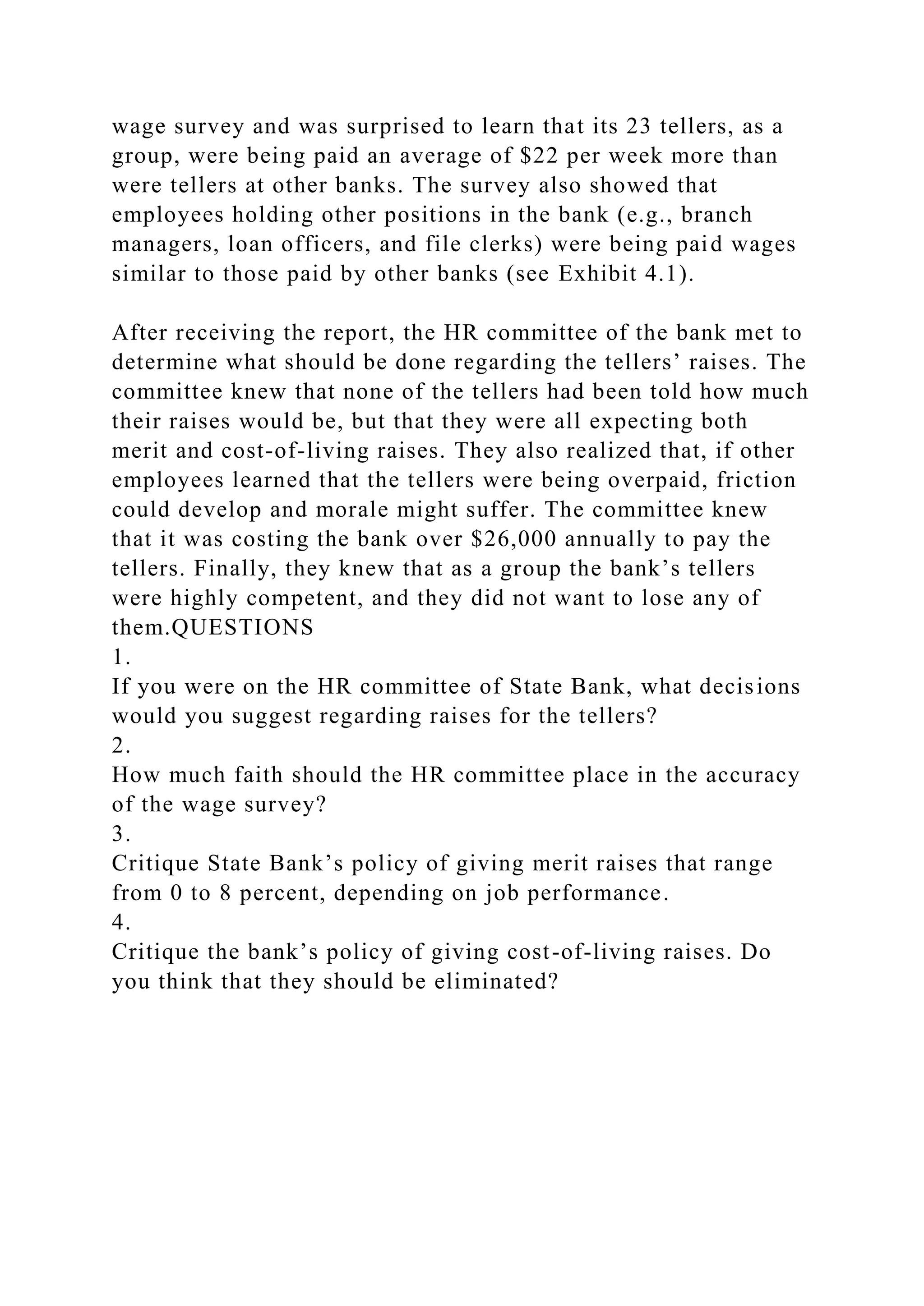 99 CASE The Give Back A Case of Union BustingThree years ago, Lo.docx