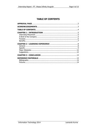 Internship Report | PDF