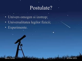 Univers - Denis Turcu | PPTX